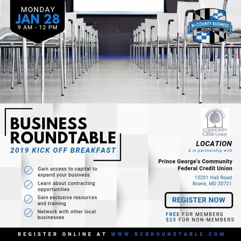 2019 Kickoff Breakfast Ticket – Member Reservation – Bi-County Business ...